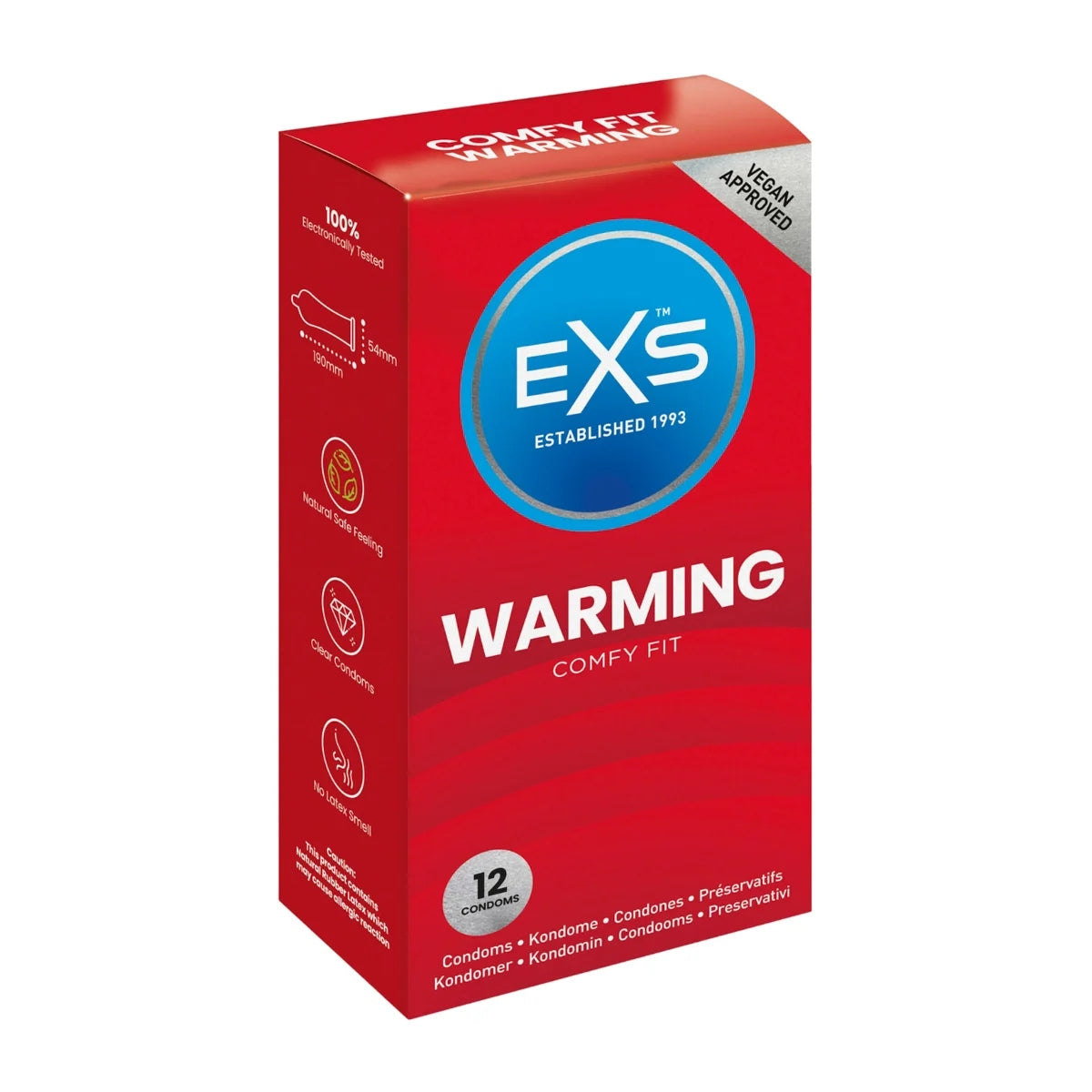 Buy Now EXS Warming Condoms 12 Pack for Extra Pleasure | Prowler
