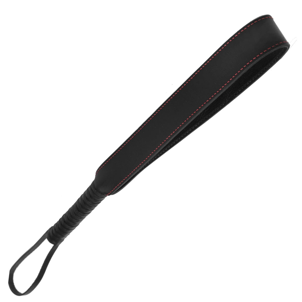 Explore Gay Leather Slapper Black with Red Stitching | Prowler