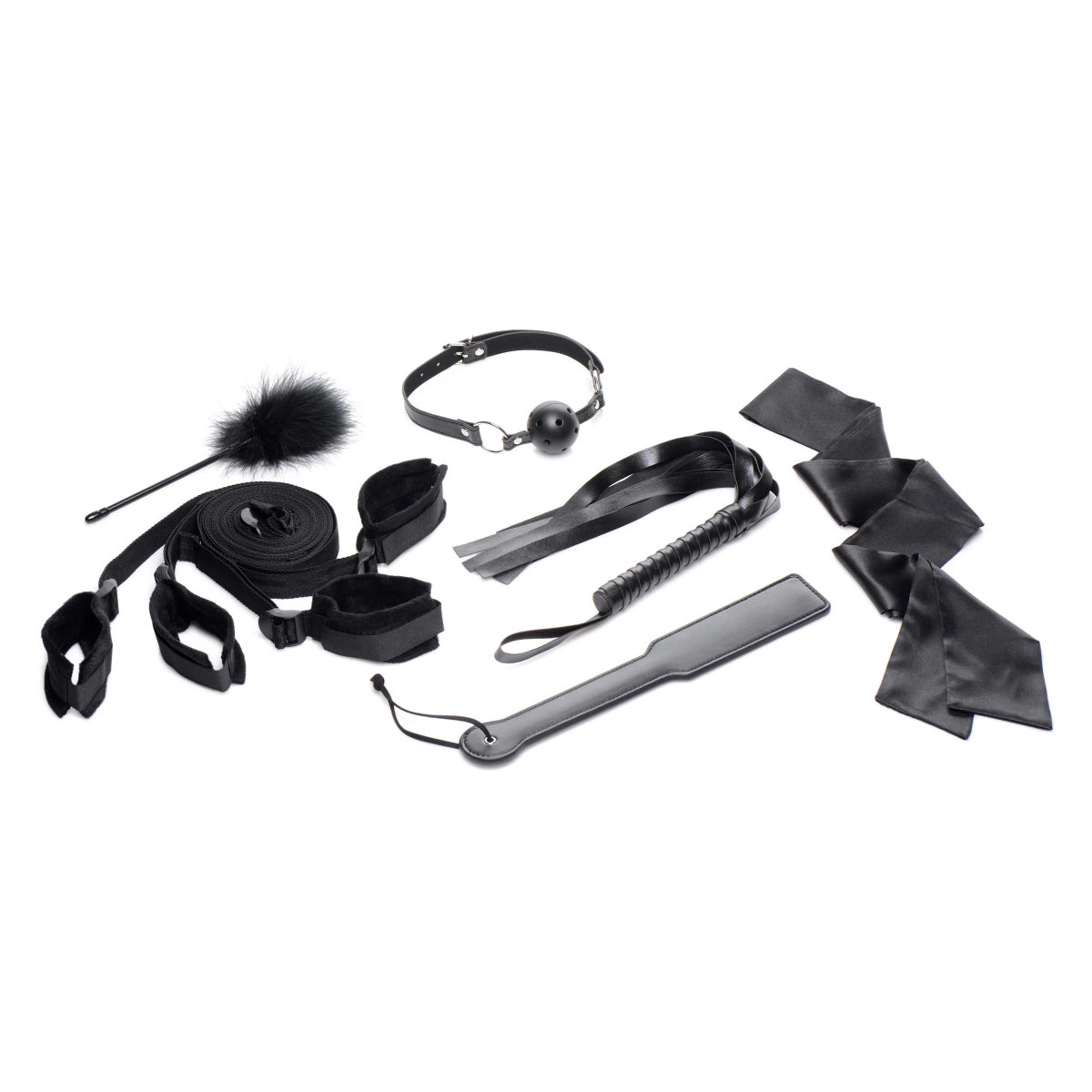 Buy Now Strict Bed Restraint Bondage Kit Black | Prowler