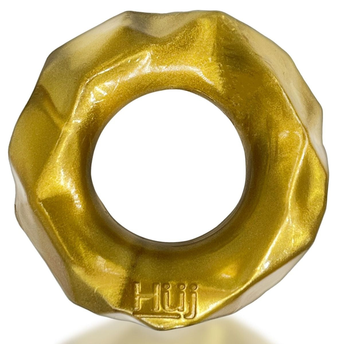 New Arrival Gay Hunkyjunk Fractal Silicone Cock Ring Metallic | Prowler