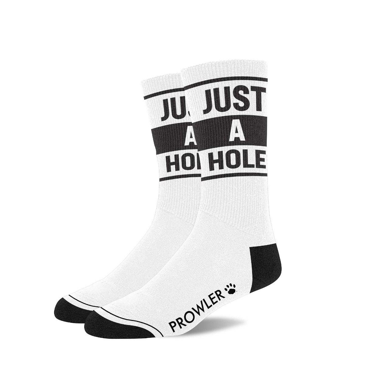 Buy Now Prowler RED Just A Hole Socks Black White | Prowler