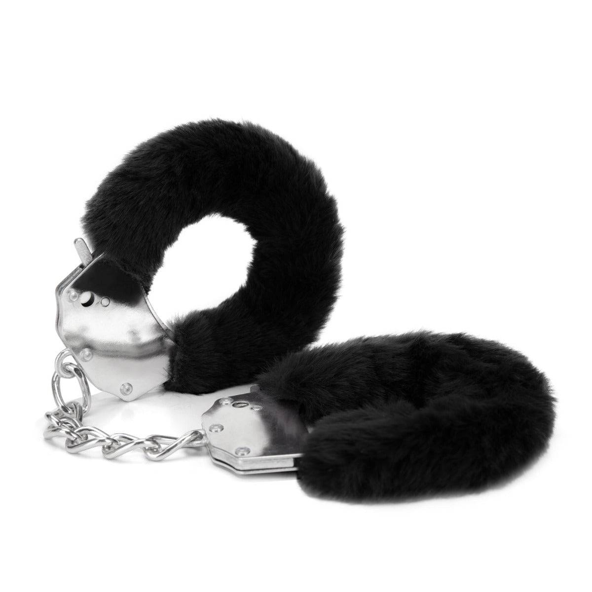Me You Us Furry Handcuffs Black | Sex Toys | Simply Pleasure – Prowler
